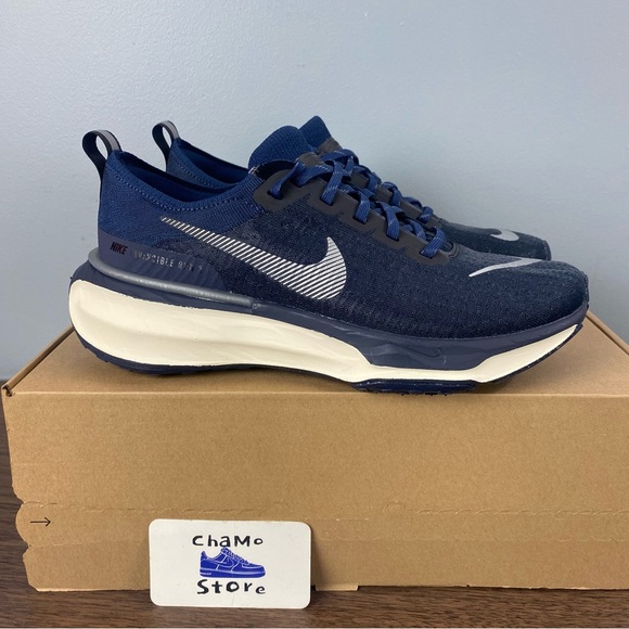 Nike | Shoes | Nike Zoomx Invincible Run Fk 3 Navy Blue Running Shoes ...